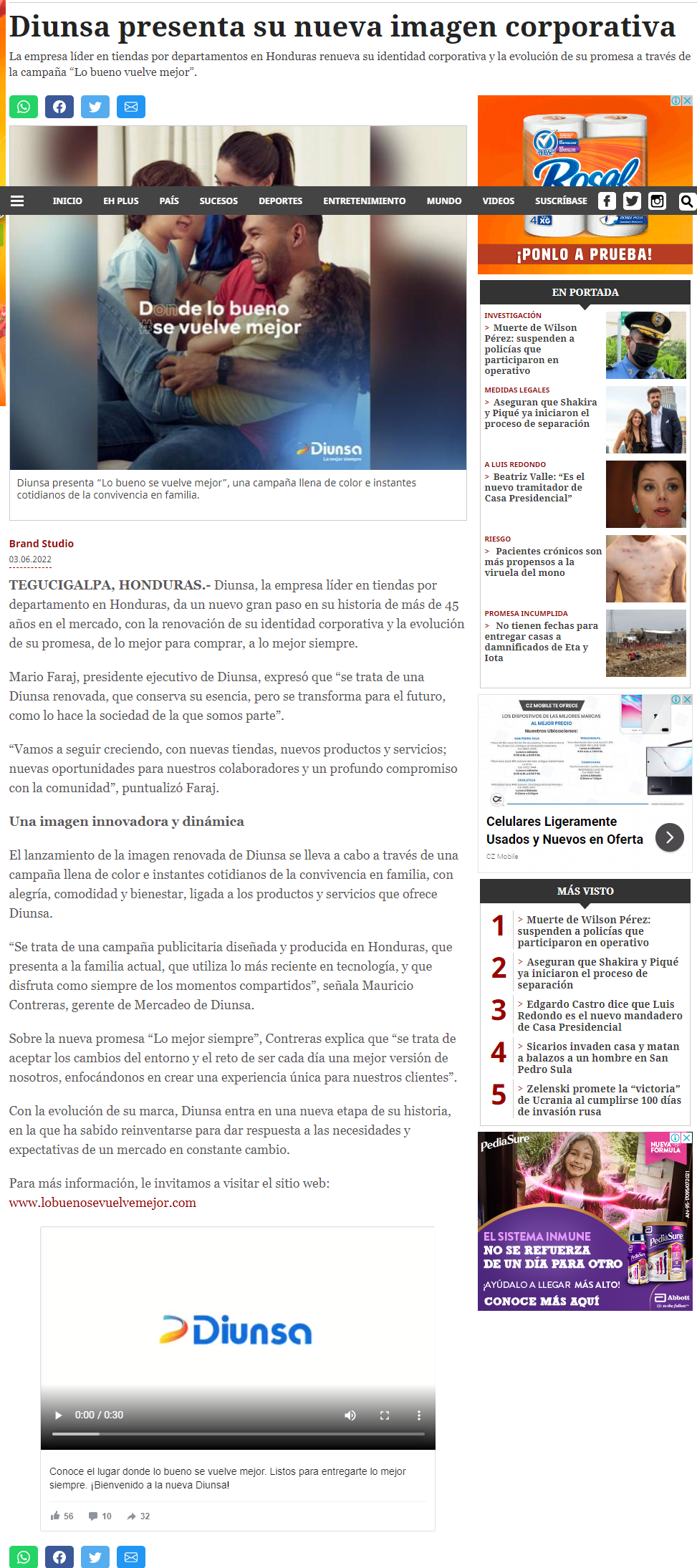 SEPROC - DIUNSA PRESENTA SU NUEVA IMAGEN CORPORATIVA